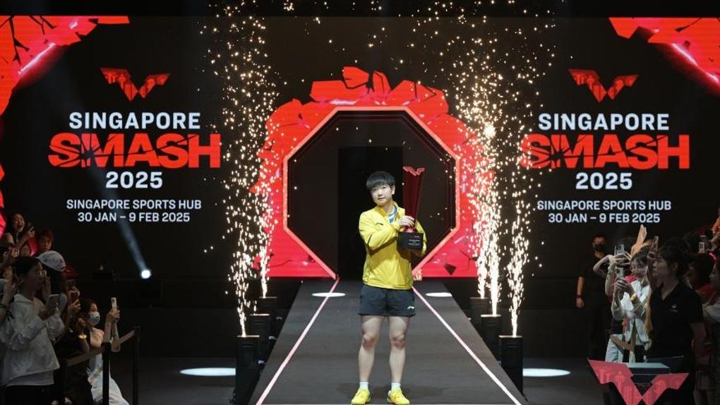 China's Sun, Lin snatch singles titles at WTT Singapore Smash_英语频道_央视网 ...