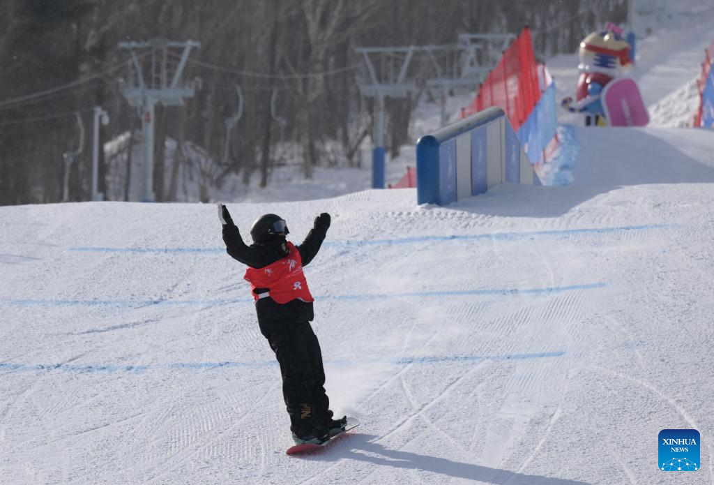 Zhang Xiaonan wins women's snowboard slopestyle at Asian Winter Games ...